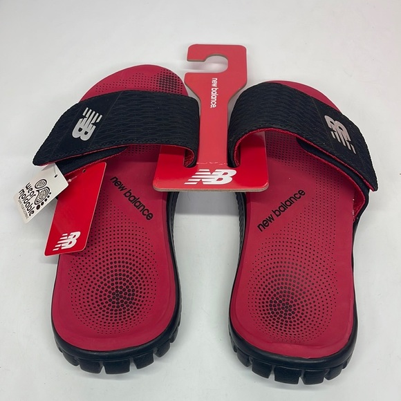 New Balance | Shoes | Mens New Balance Mojo Slides Redblack New Without ...